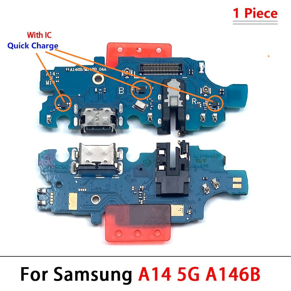 Charging Port / PCB CC Board For SAMSUNG Galaxy A14 5G / A146B – Shockware.in