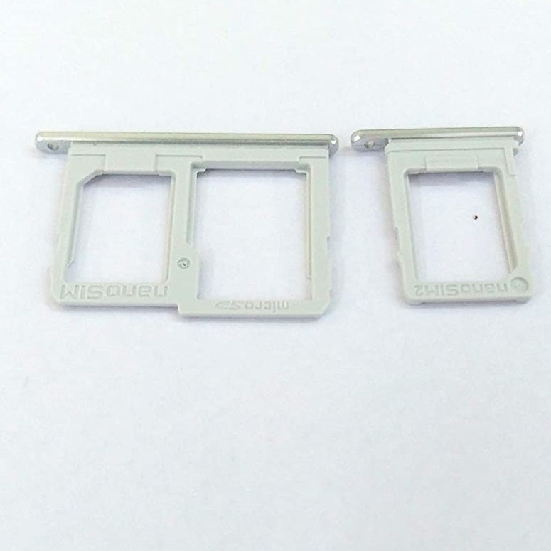 SIM Card Holder Tray For LG Q6 : Platinum / Silver – Shockware.in