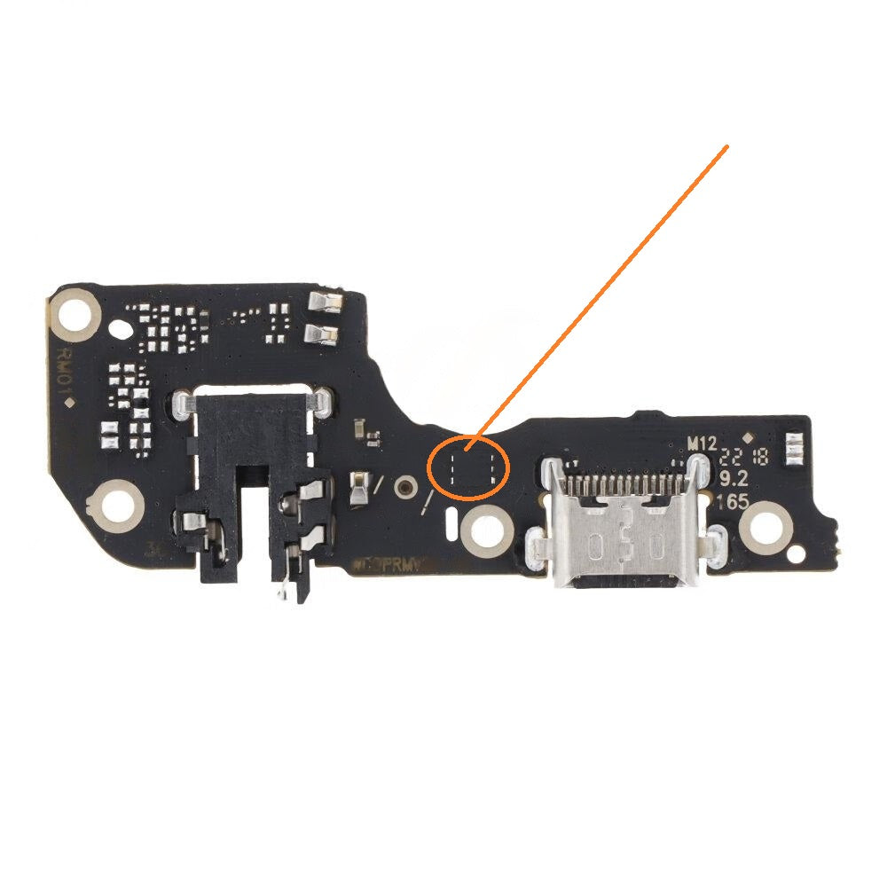 Charging Port PCB Board Flex For Realme 9i 5G (Fast Charging Network ...