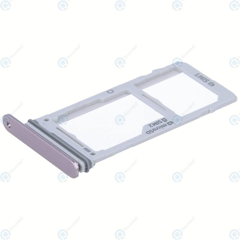 Dual SIM Card Holder Tray For Samsung Note 9 : Purple – Shockware.in