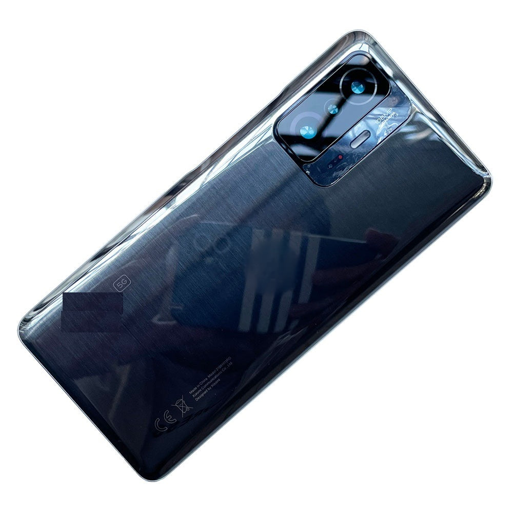 Back Panel Cover With Lens For Xiaomi 11T Pro 5G : Black – Shockware.in
