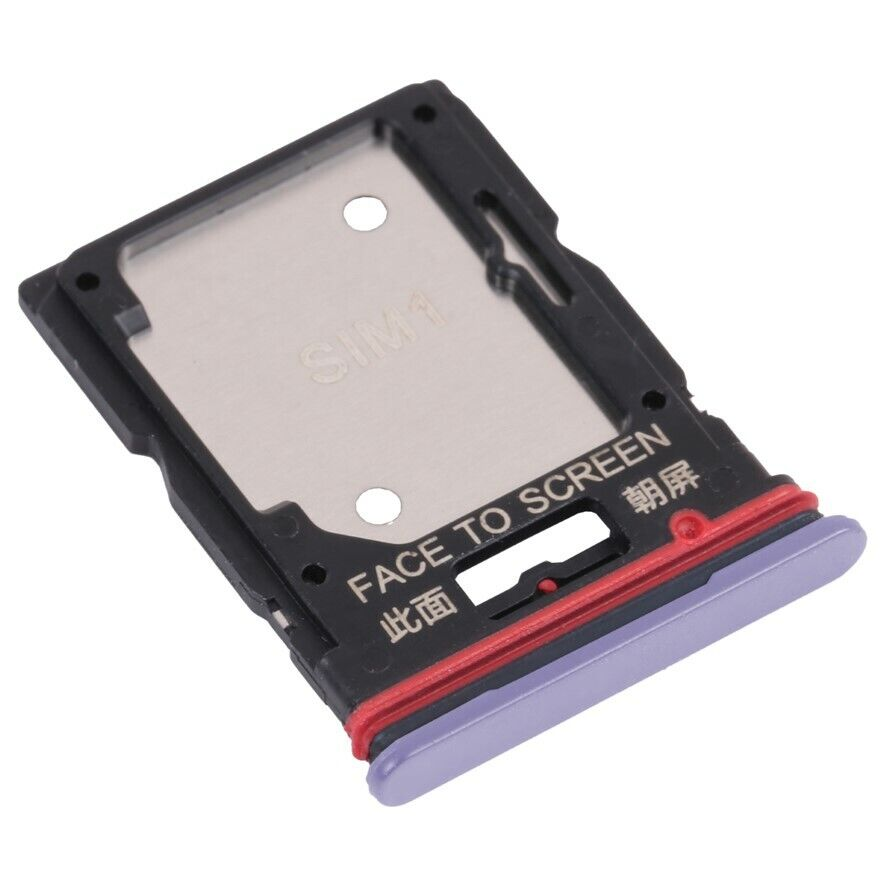 Sim Tray Card Holder For Xiaomi Mi 11i 5G Hyper Charge : Purple ...