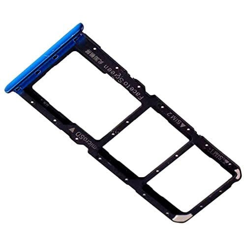 SIM Card Holder Tray For Realme XT : Blue – Shockware.in