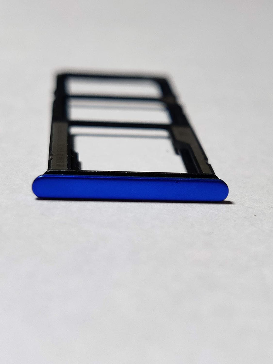 SIM Card Holder Tray For Xiaomi Redmi 9 (India) : Blue – Shockware.in