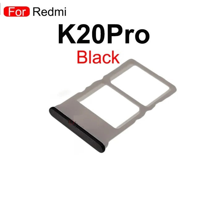 SIM Card Holder Tray For Xiaomi Redmi K20 Pro : Black – Shockware.in