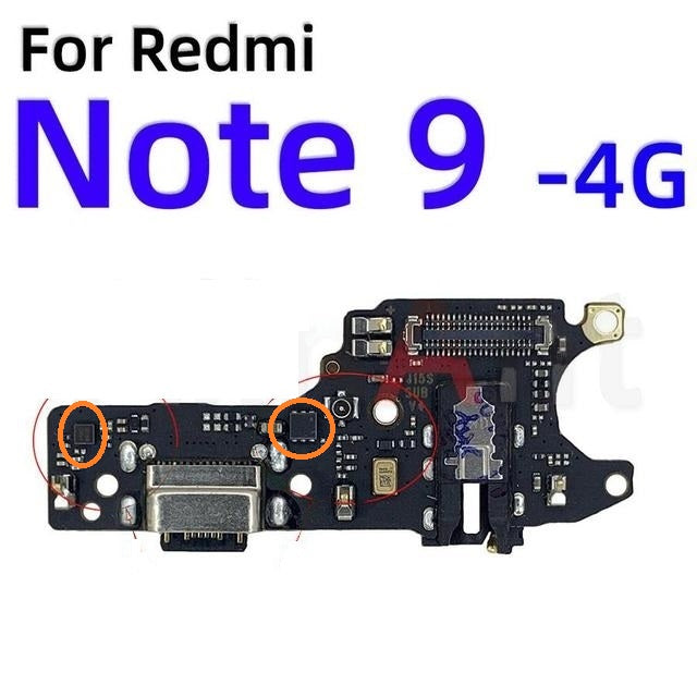 Charging Port / PCB CC Board For Redmi Note 9 – Shockware.in