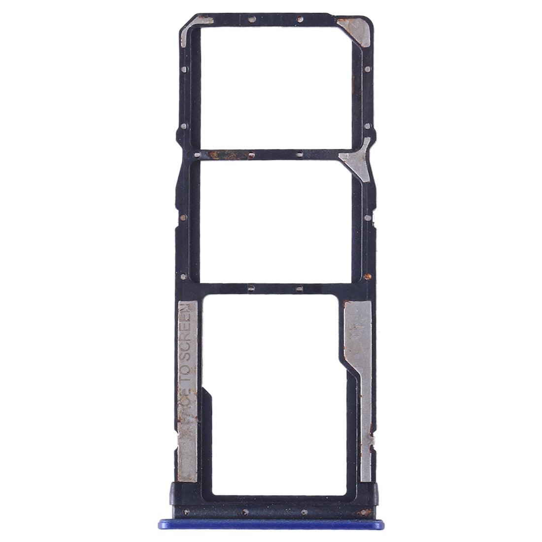 SIM Card Holder Tray For Redmi Y3 : Blue – Shockware.in
