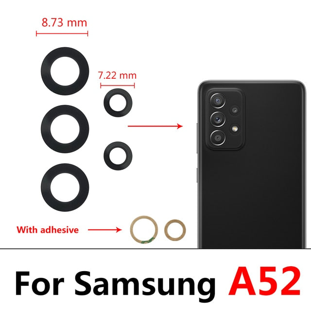 Back Rear Camera Glass Lens For Samsung Galaxy A52 / A52 5G / A52s ...