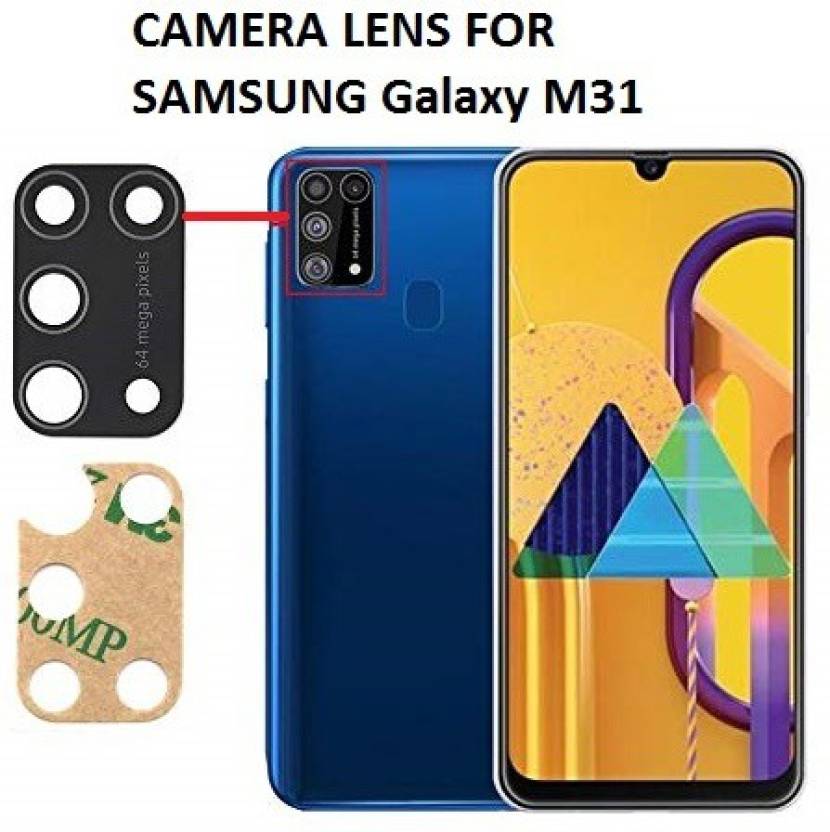 Back Rear Camera Glass Lens For Samsung Galaxy M31 Prime – Shockware.in