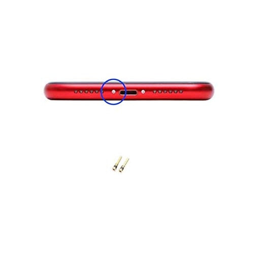 Two Bottom Screws For iPhone 11 : Yellow/Gold – Shockware.in